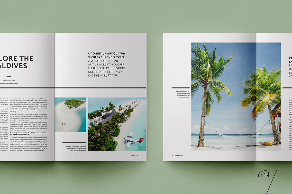 Xplore Magazine, a Magazine Template by bilmaw creative