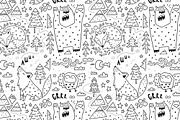Taiga Bundle, a Pattern Graphic by PenguinHouse