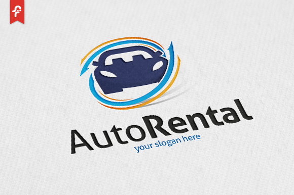 Auto Rental Logo, a Branding & Logo Template by ft.studio