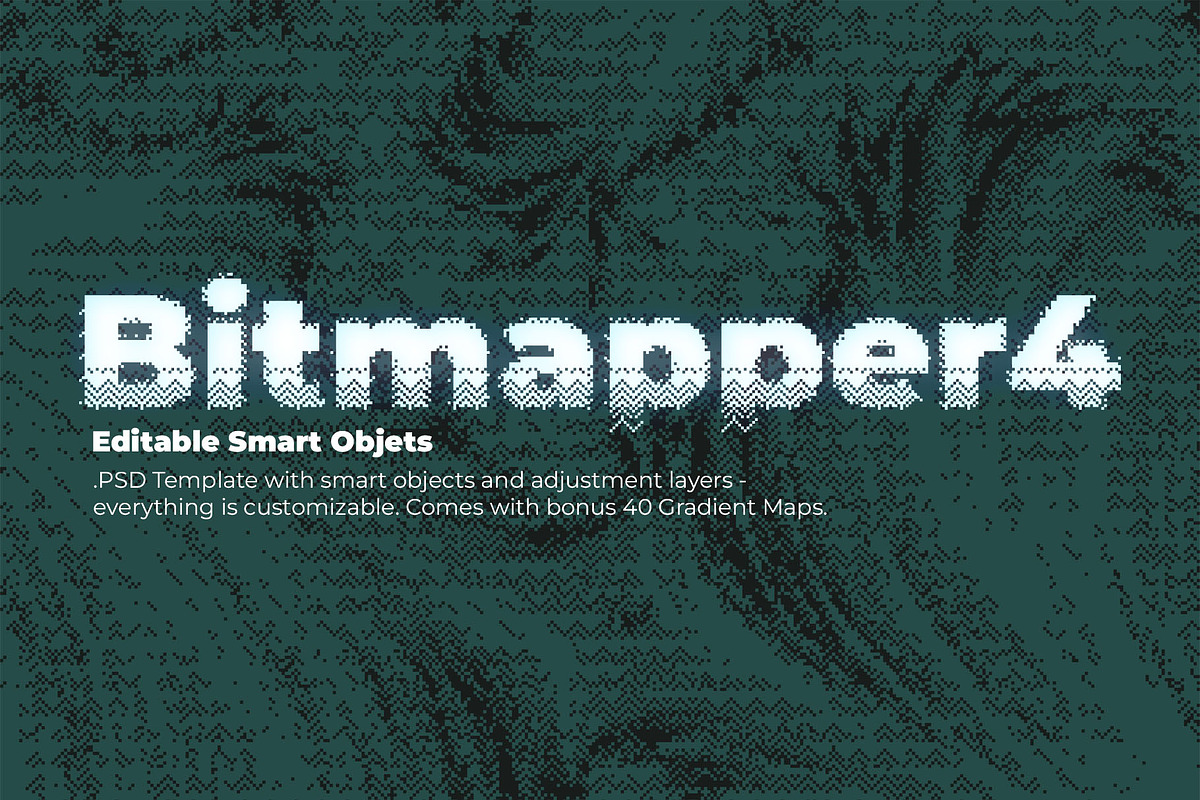 Bitmapper 4 by bbymedia.store | Creative Market
