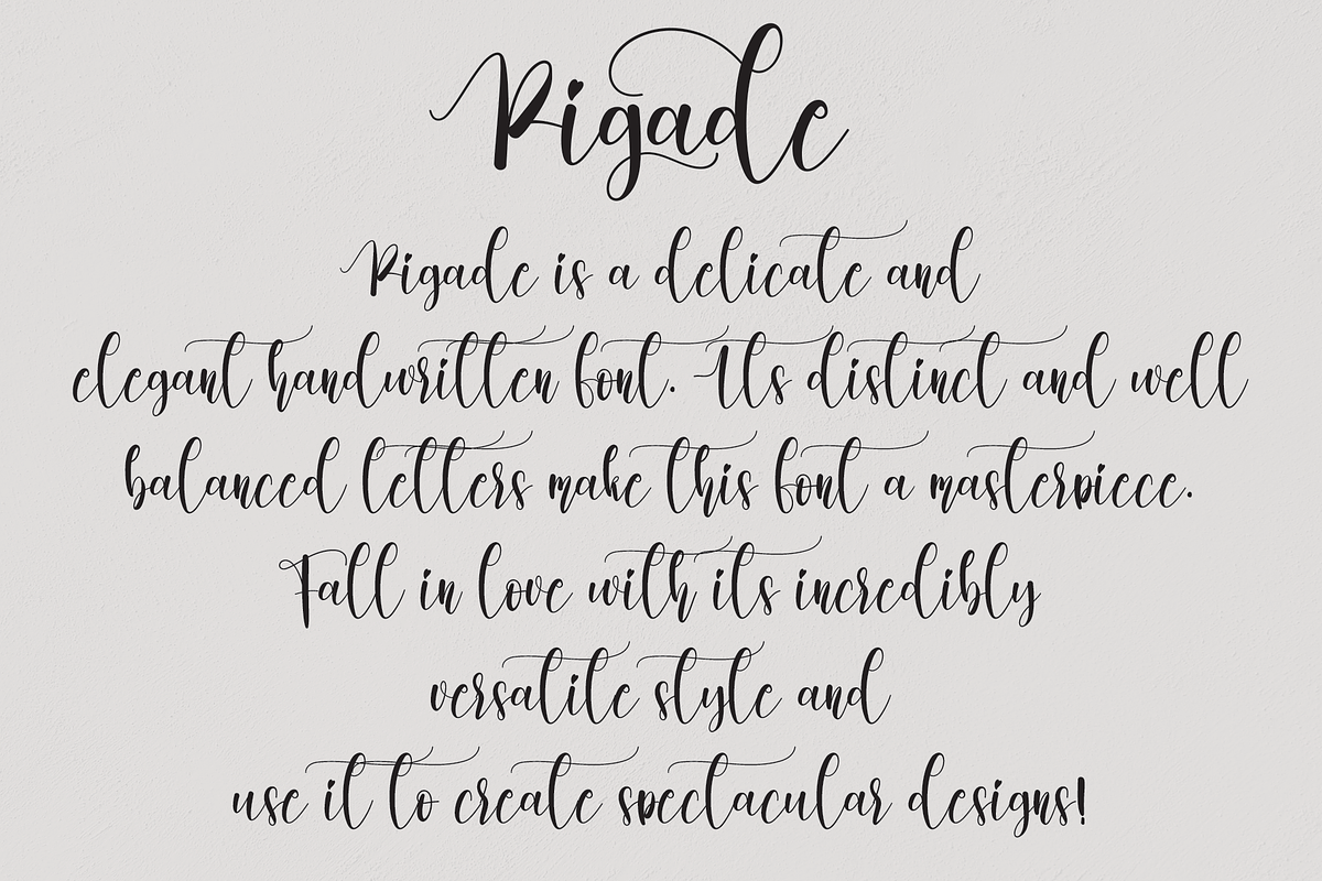 Pigade | handwritten font, a Script Font by Scratchones
