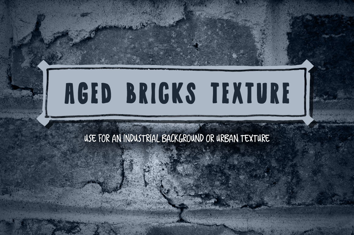 Aged Bricks Texture Background, a Texture Graphic by RM Photos and Art