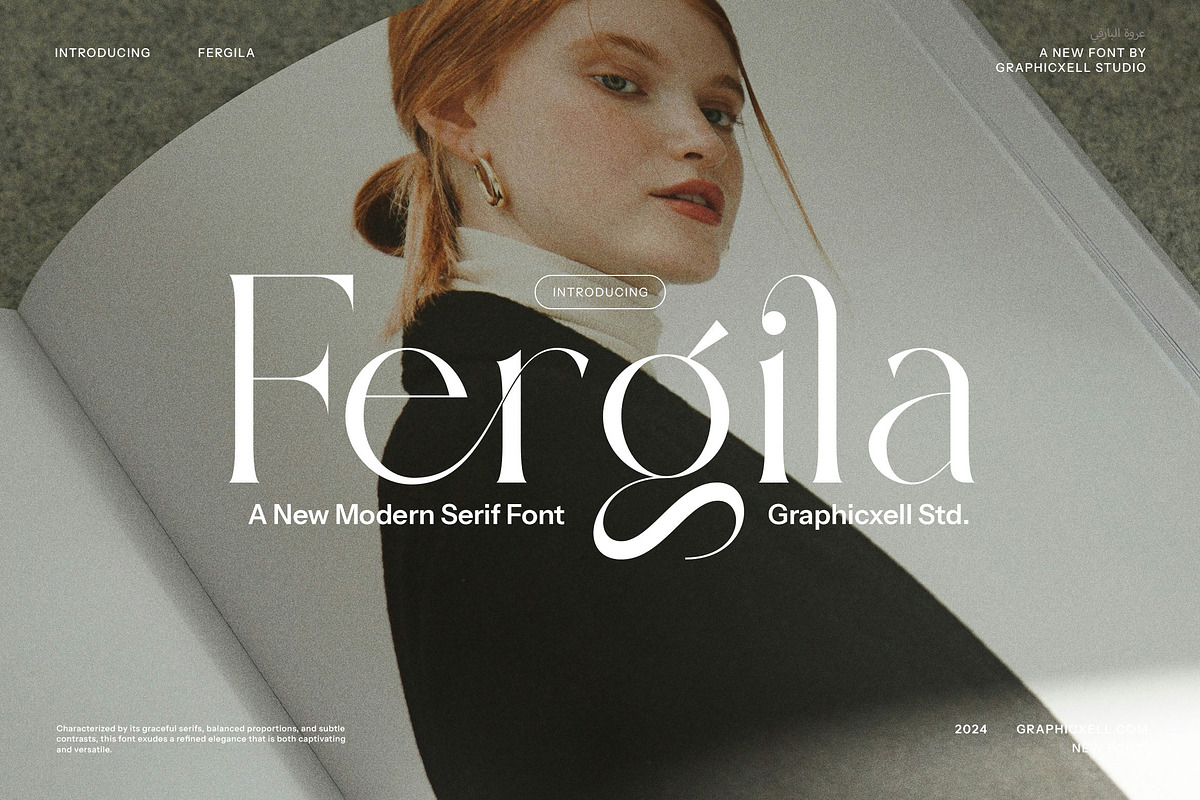 Englis Modern Serif Font By Graphicxell