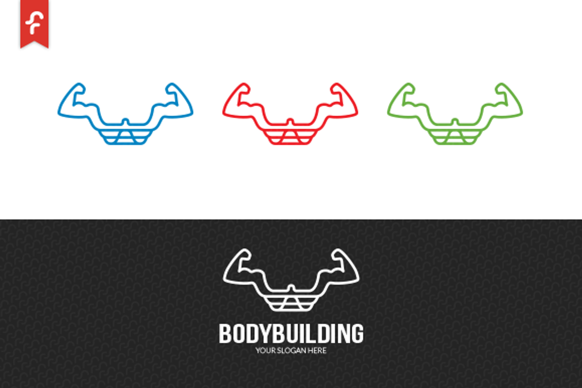 Body Building Logo, a Branding & Logo Template by ft.studio