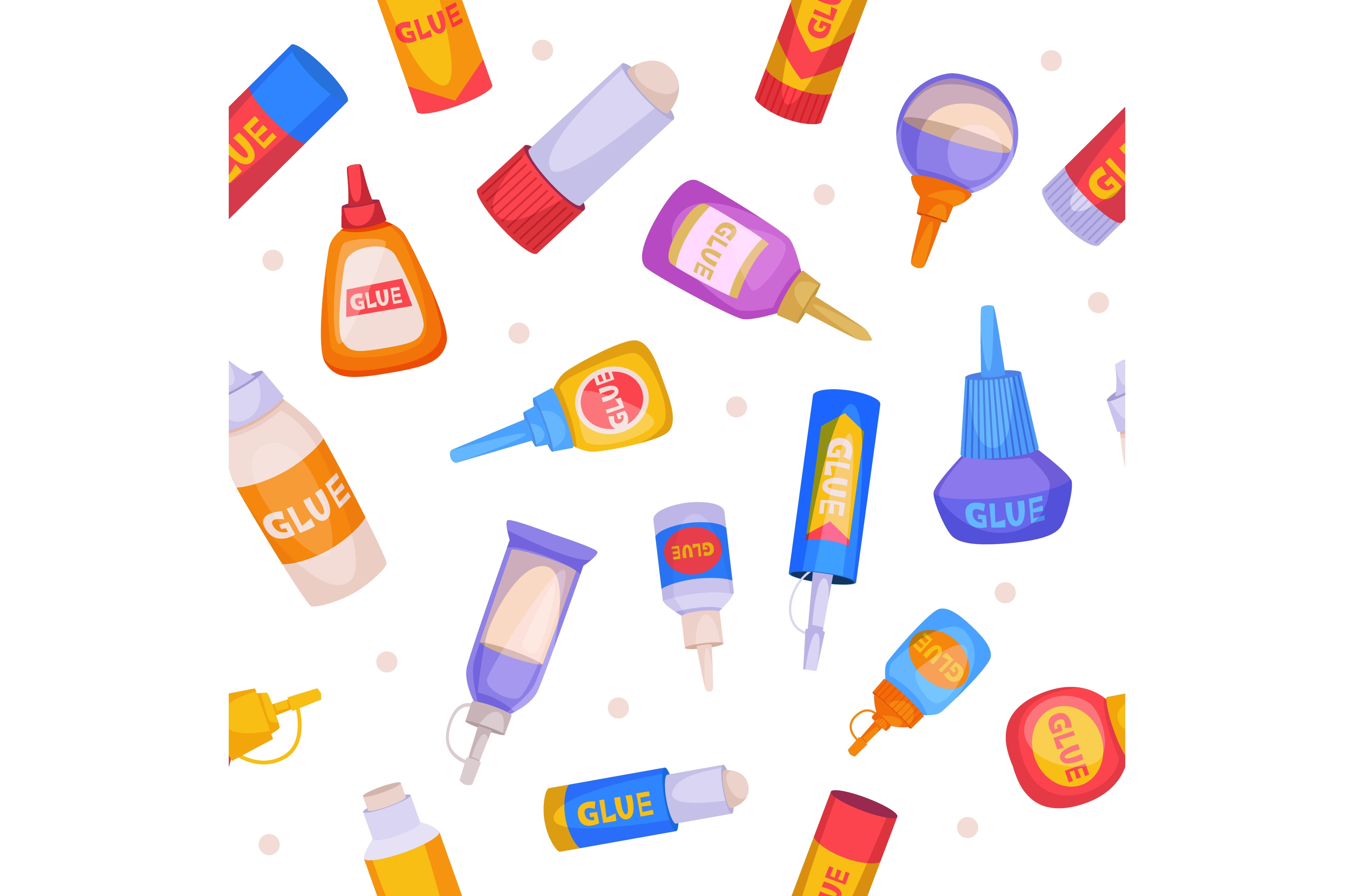 Glue for paper. containers and stick, a Texture Illustration by Onyx