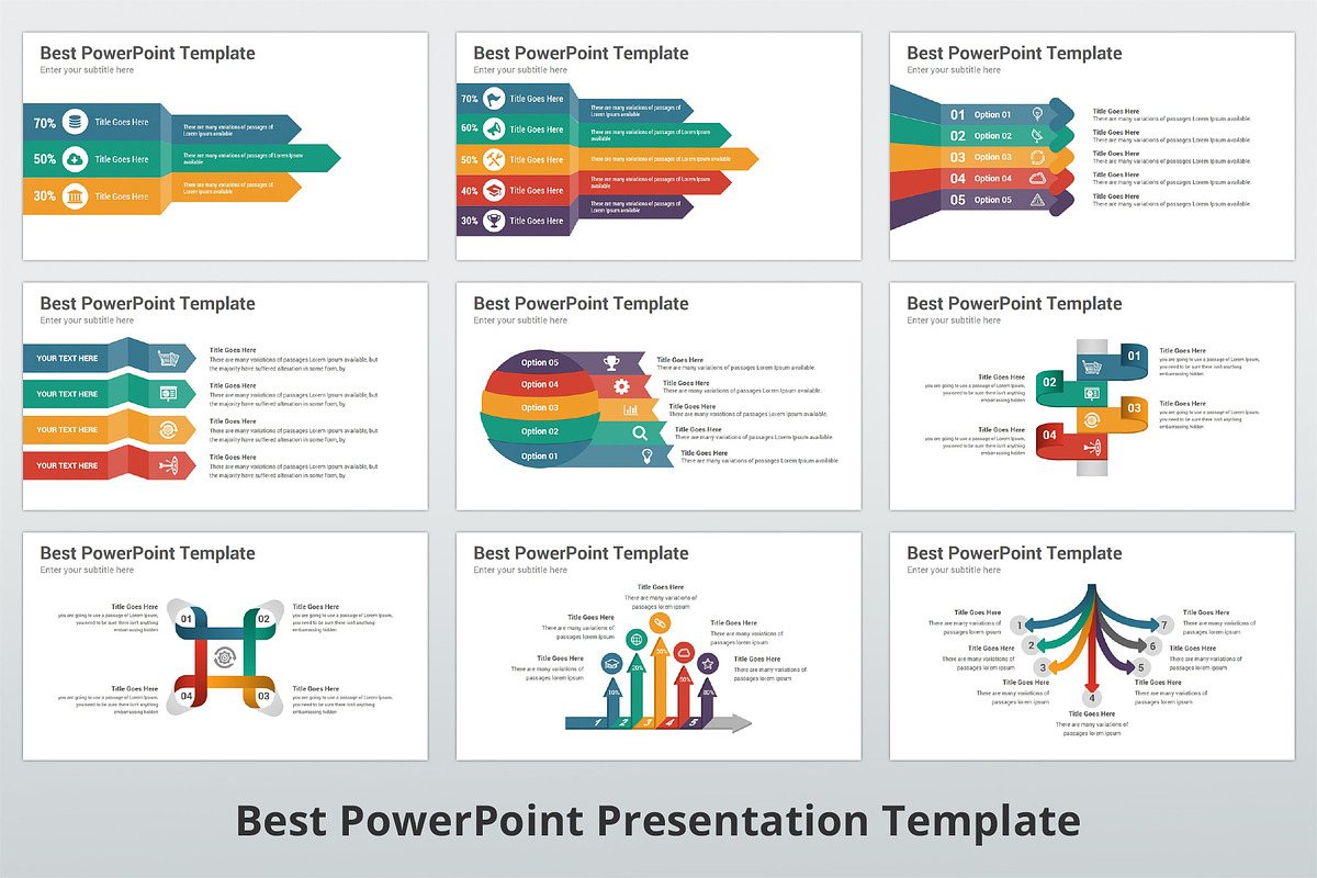 Best PowerPoint Template, a Presentation Template by GraphicStan