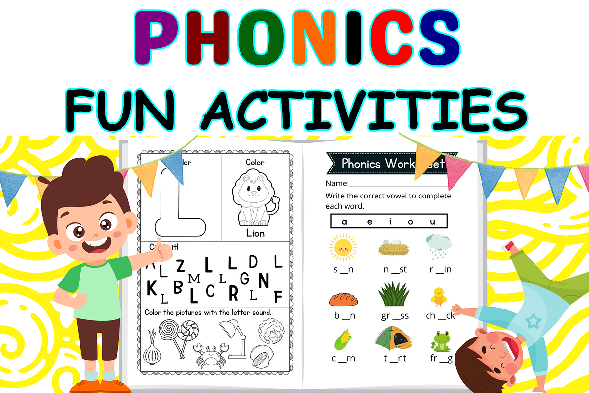 Phonics Activities | Phonics Rules, a Templates & Theme by Premium ...