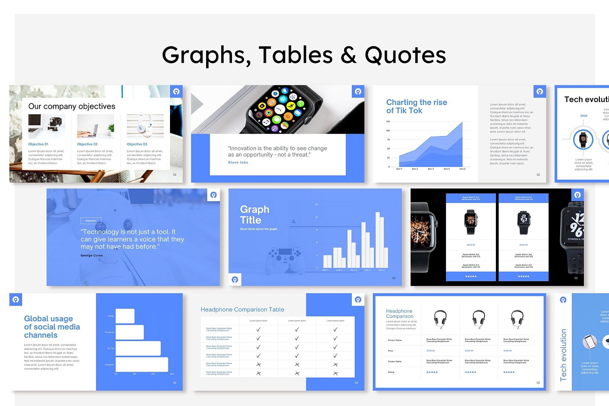 Tech Webinar, Course, Presentation, a Presentation Template by Cultive ...