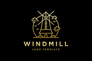 Windmill Farm Logo, a Branding & Logo Template by Buqancreative