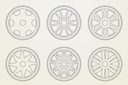 Digital countdown timer, an Icon by Vector Shop