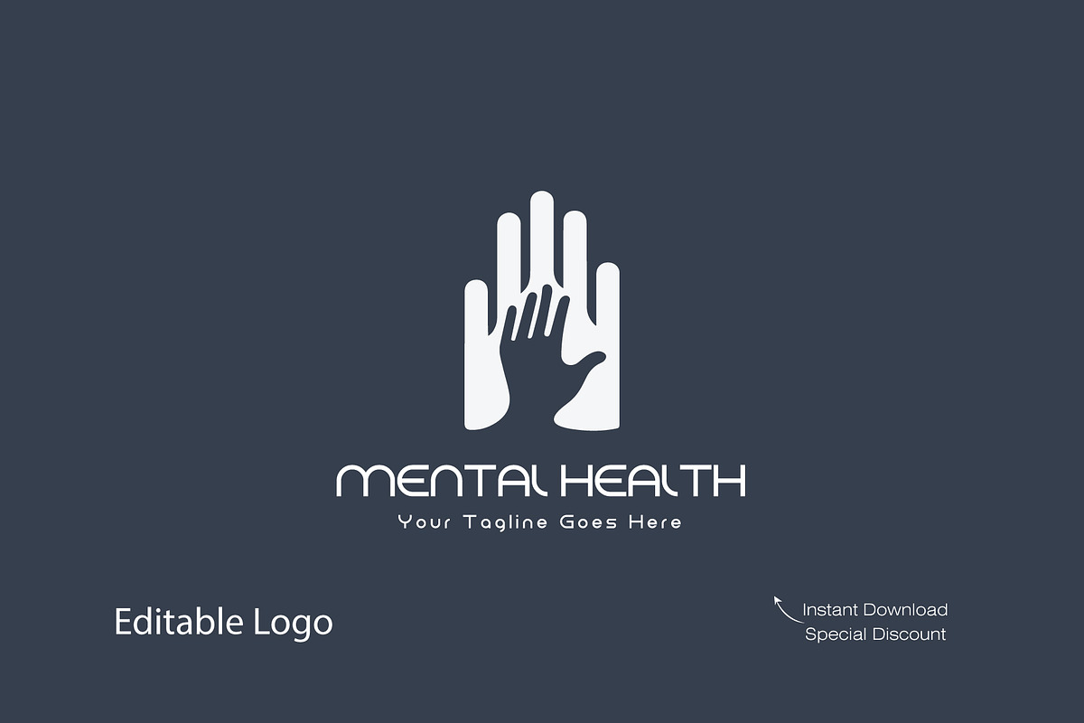 Mental Health Logo Design, a Branding & Logo Template by YUDesignStore