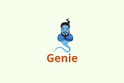 Genie Logo | Branding & Logo Templates ~ Creative Market