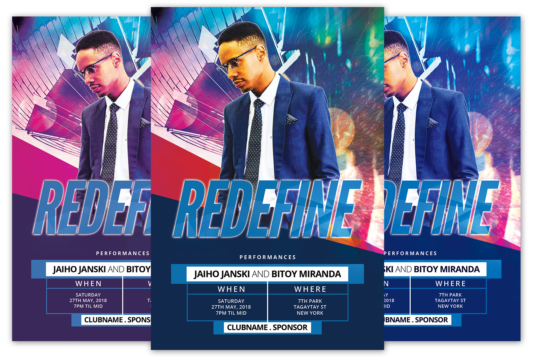 Redefine Flyer, a Flyer Template by KiraYamato Design Studio | Creative ...