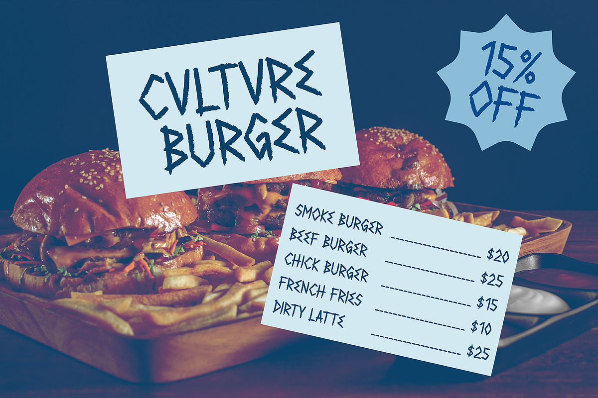 VT Vondalore Sharpness Brush Font, a Handwritten Font by ViactionType