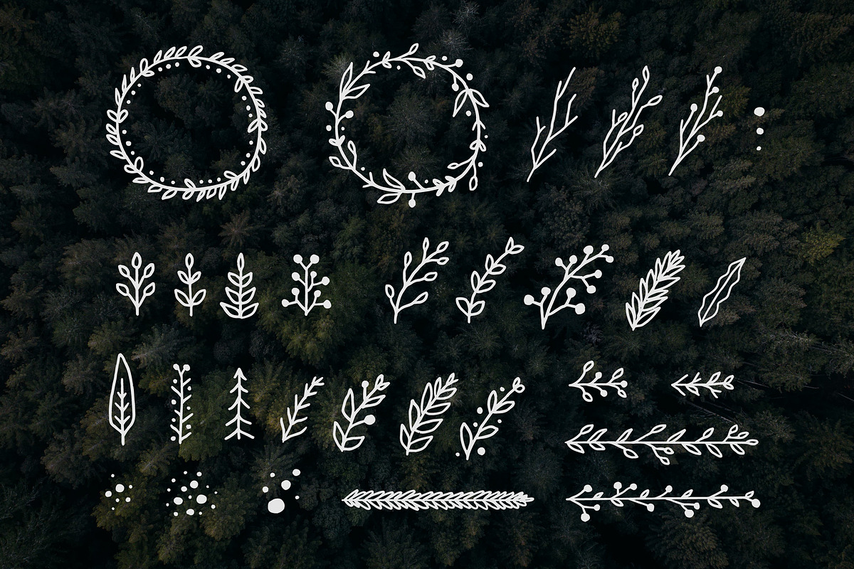 Druid & Kosta Typeface, a Script Font by Projectile