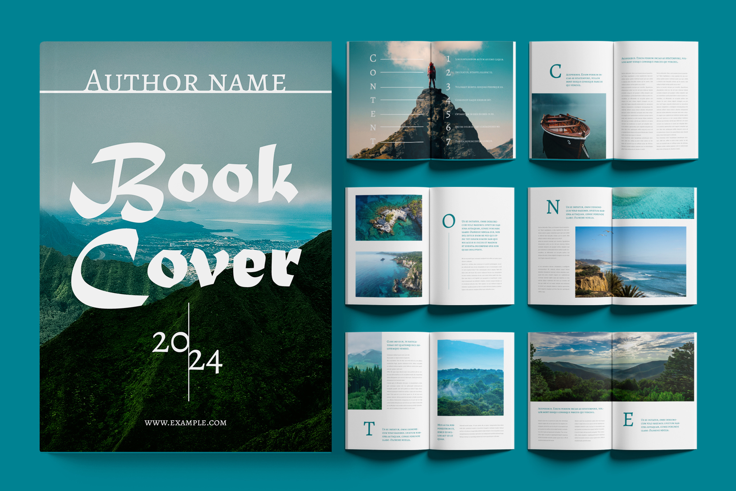 Book Cover Photo Book Layout