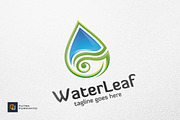 Water Leaf - Logo Template, a Branding & Logo Template by putra_purwanto