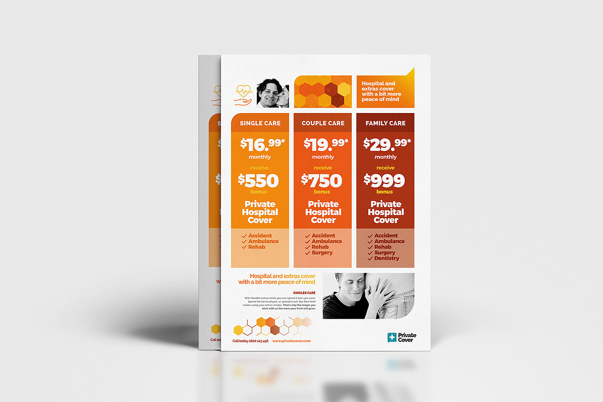 Corporate Price List Template, a Flyer Template by BrandPacks