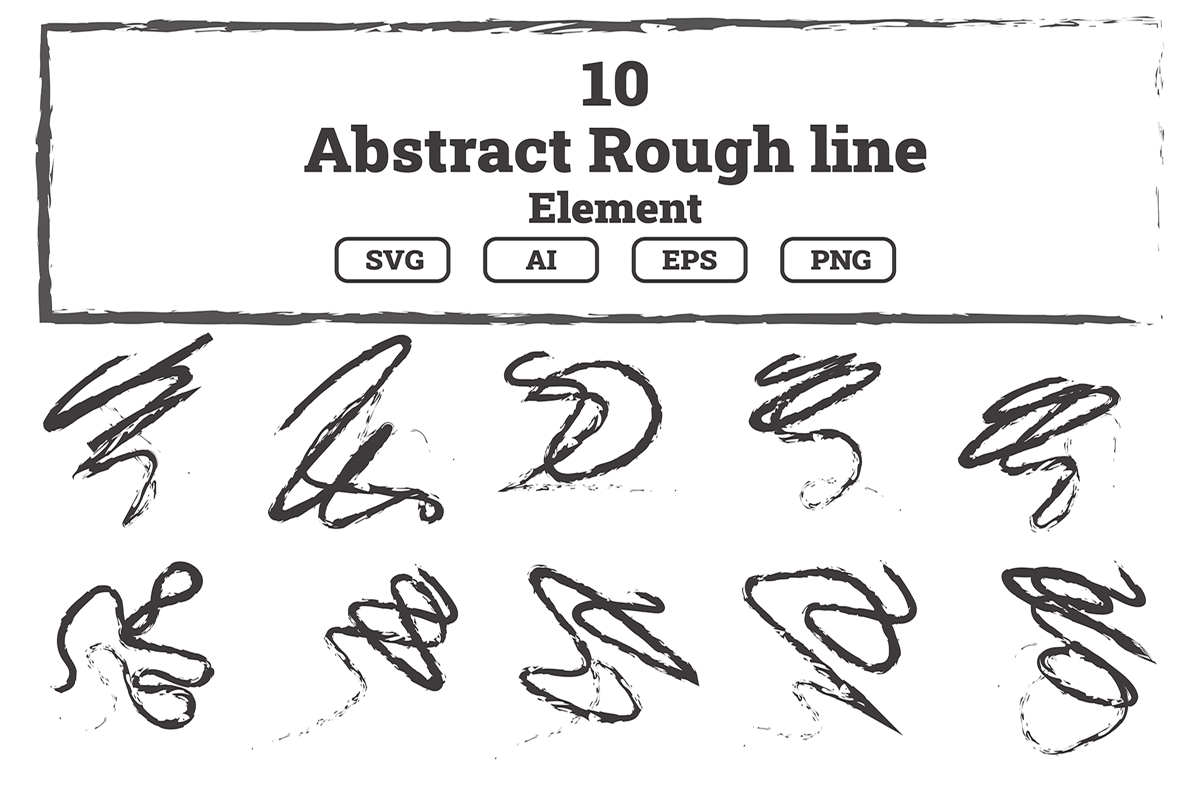 Rough Line - Illustration, an Illustration by StreaksideStd