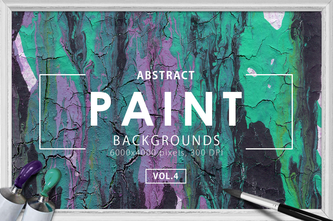Abstract Paint Backgrounds Vol. 4, a Texture Graphic by ArtistMef