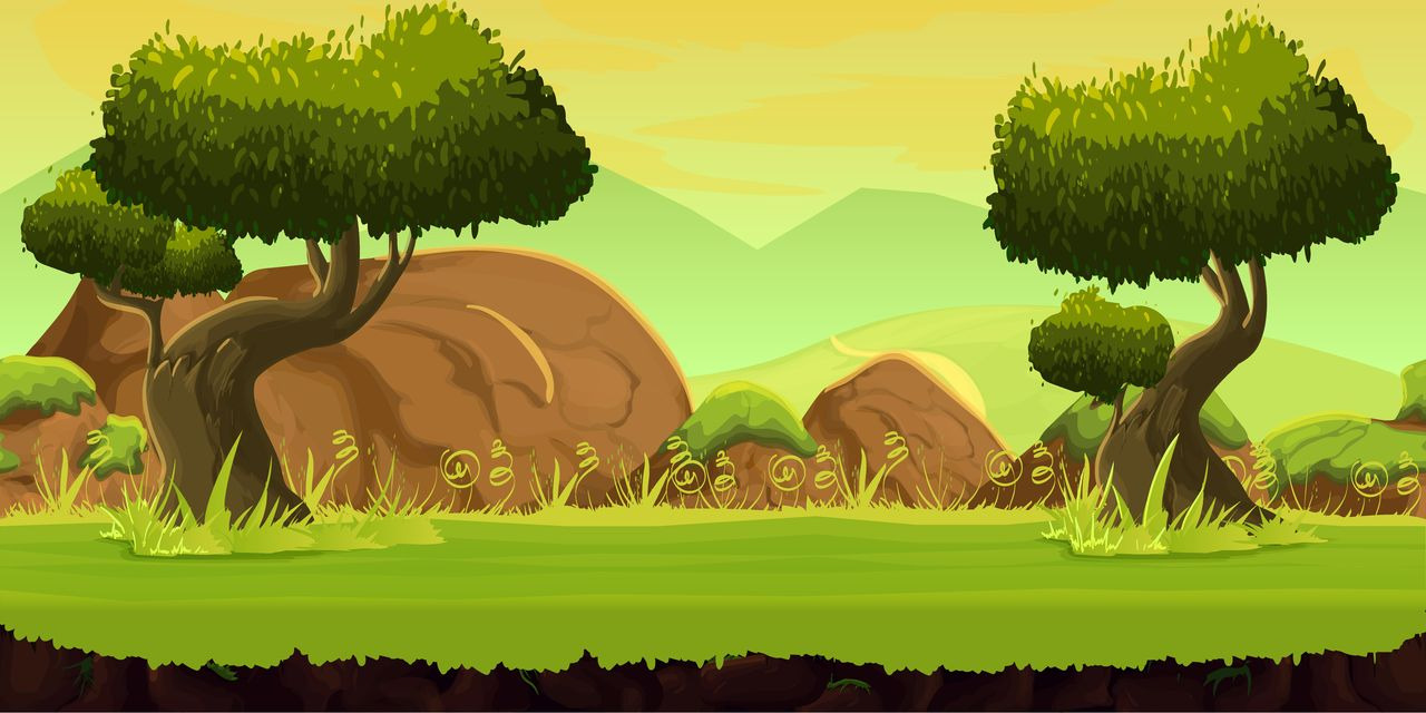 Cute Game Background | Illustrations ~ Creative Market