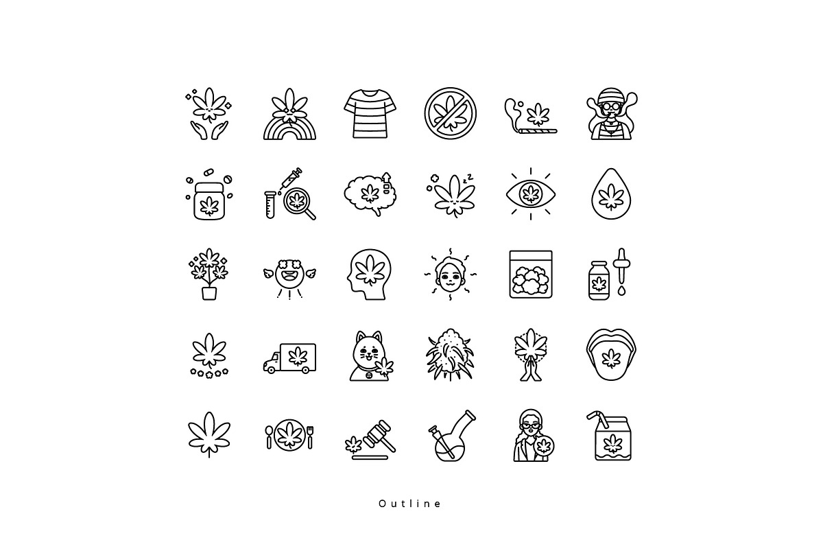 30 Icons - Cannabis, an Icon by Victoruler