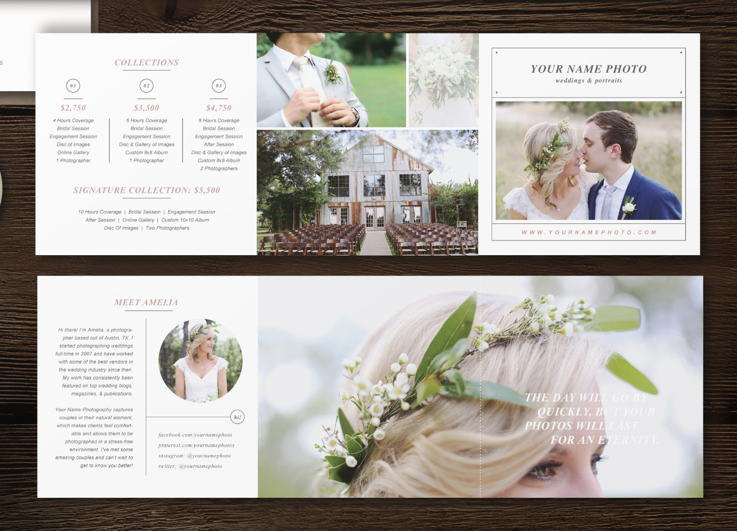 Photographer Pricing Guide, a Flyer Template by roselindoco | Creative ...