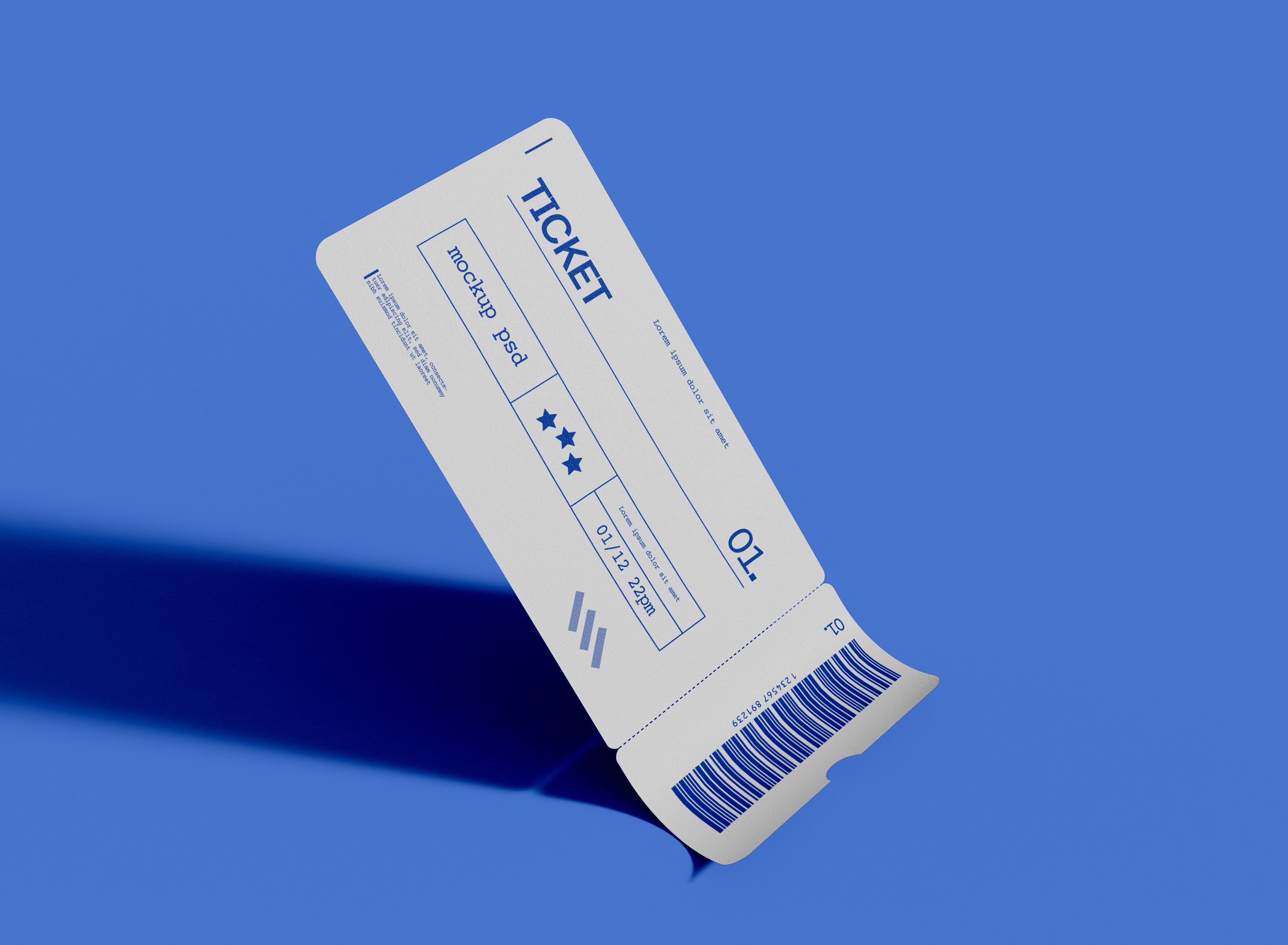 Tickets Mockup, a Print Template by Mego-studio