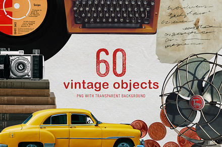 Watercolor Antique Tech Clipart | Graphic Objects ~ Creative Market