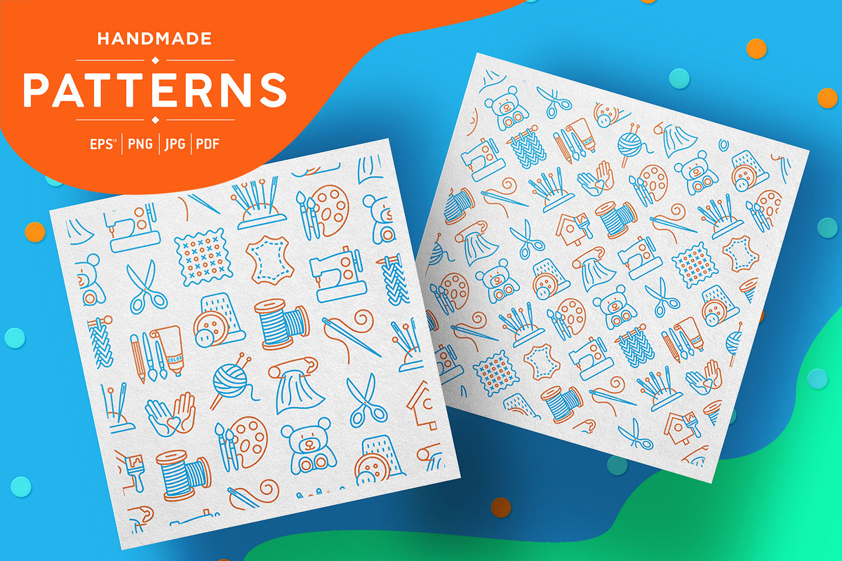 Handmade Patterns Collection, a Pattern Graphic by Alex Blogoodf ...