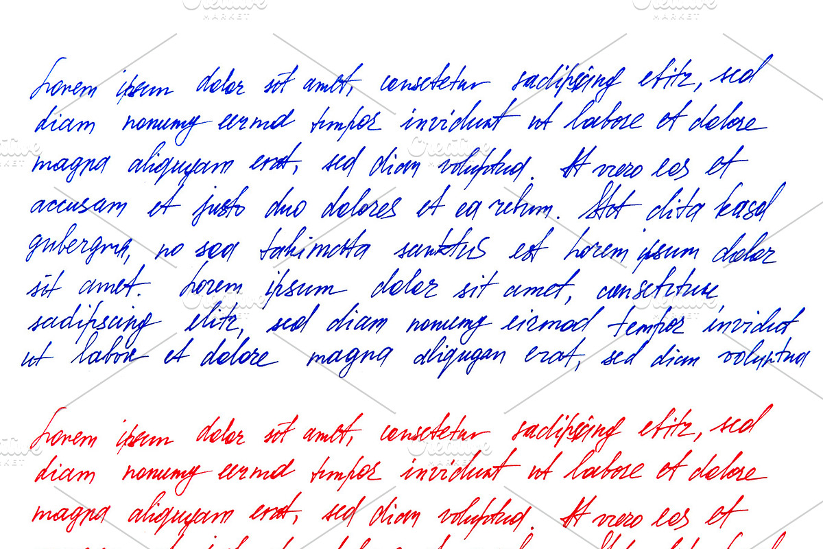 Handwritten letter texture, a Texture Graphic by LiliGraphie