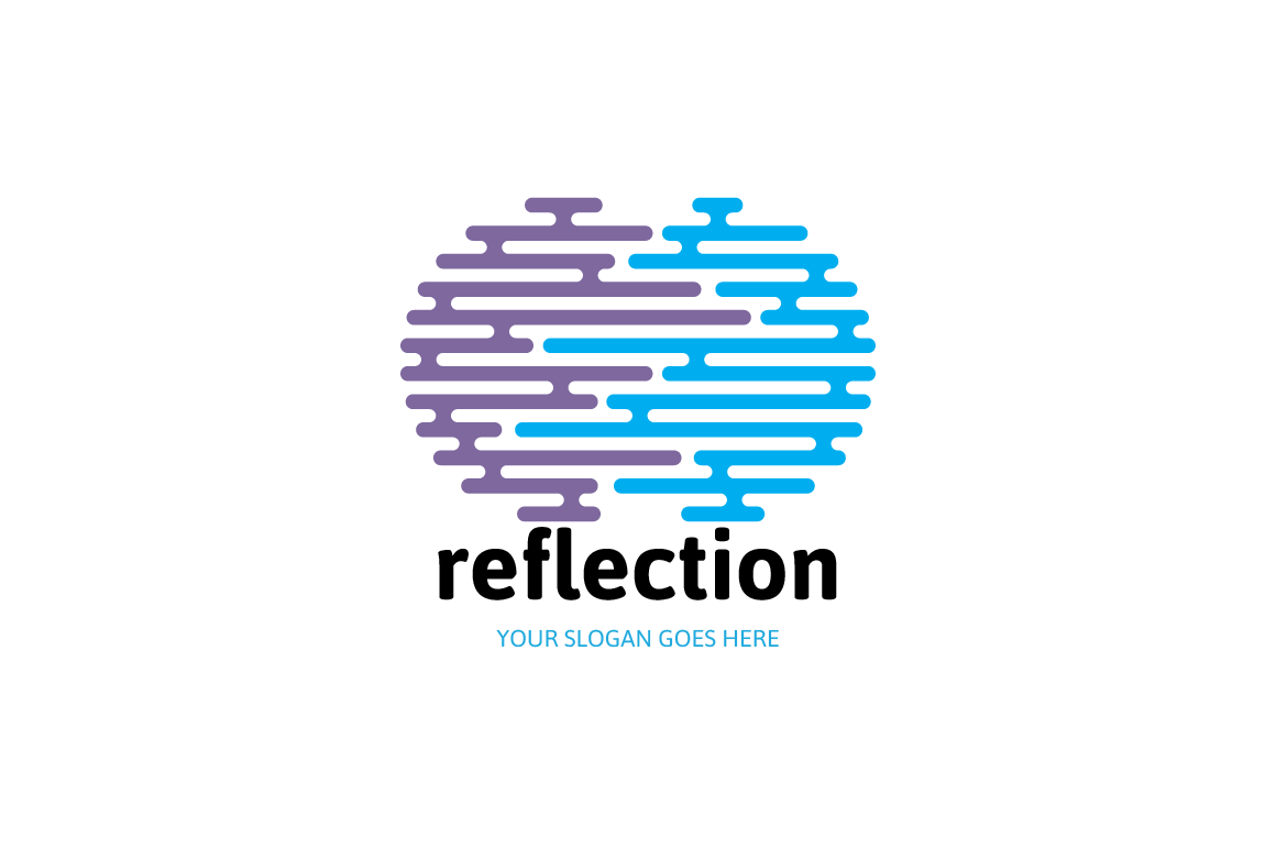Abstract Reflection Logo, a Branding & Logo Template by MLJ studios