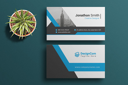 Business Card, a Business Card Template by Pixelpick