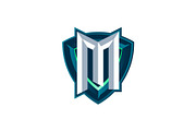Letter M esports logo, a Branding & Logo Template by Rasagama Studio