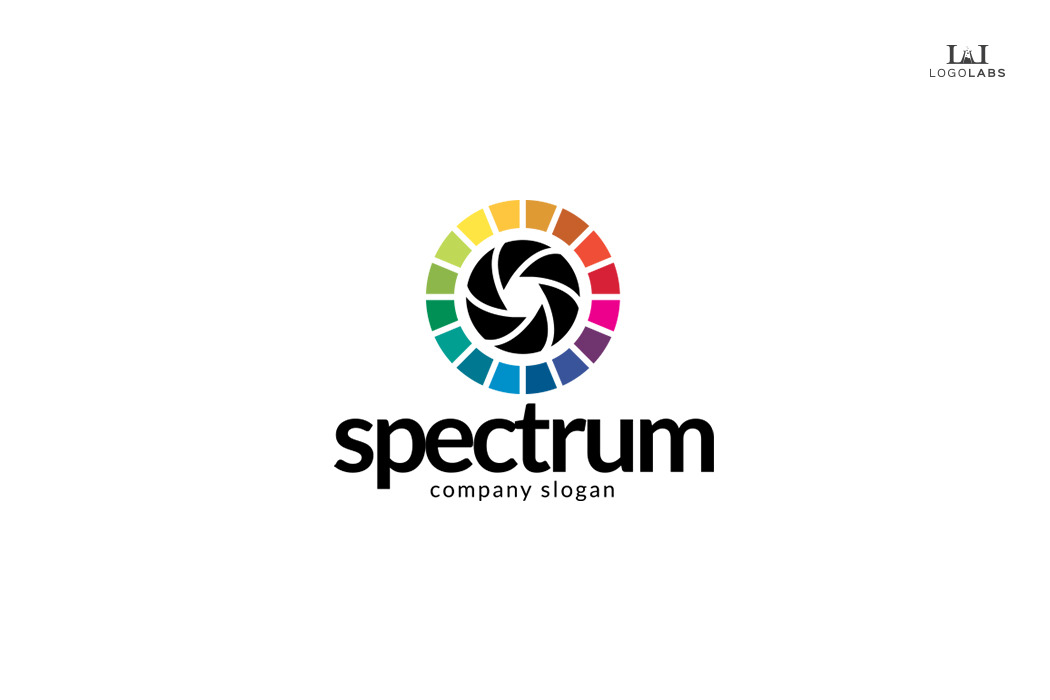 Spectrum - Photography Logo, a Branding & Logo Template by LogoLabs