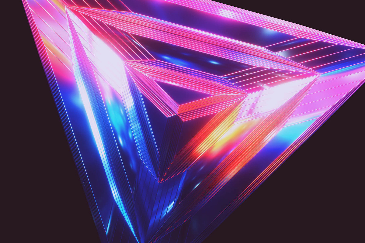 Stratus: Fragmented Forms, an Object Graphic by RuleByArt | Creative Market