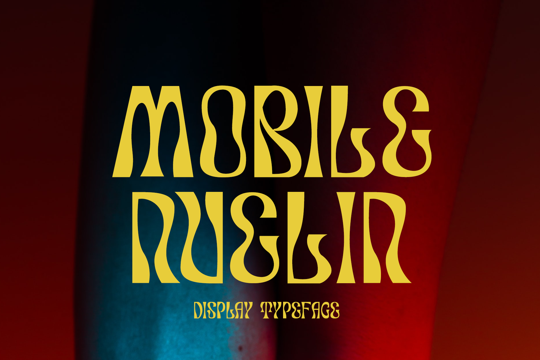 Mobile Nuelin Display Font, a Serif Font by Authentic Studio