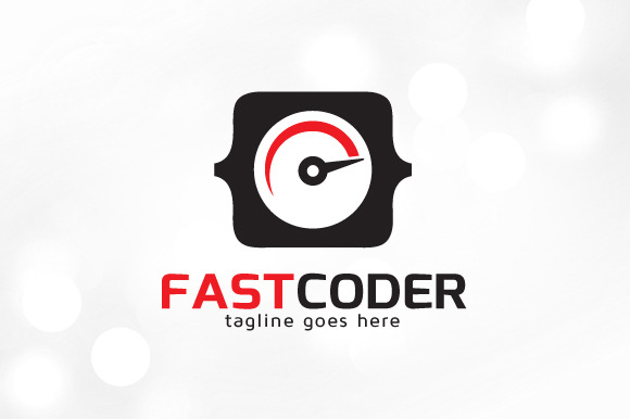 Fast Coder Logo Template, a Branding & Logo Template by gunaonedesign