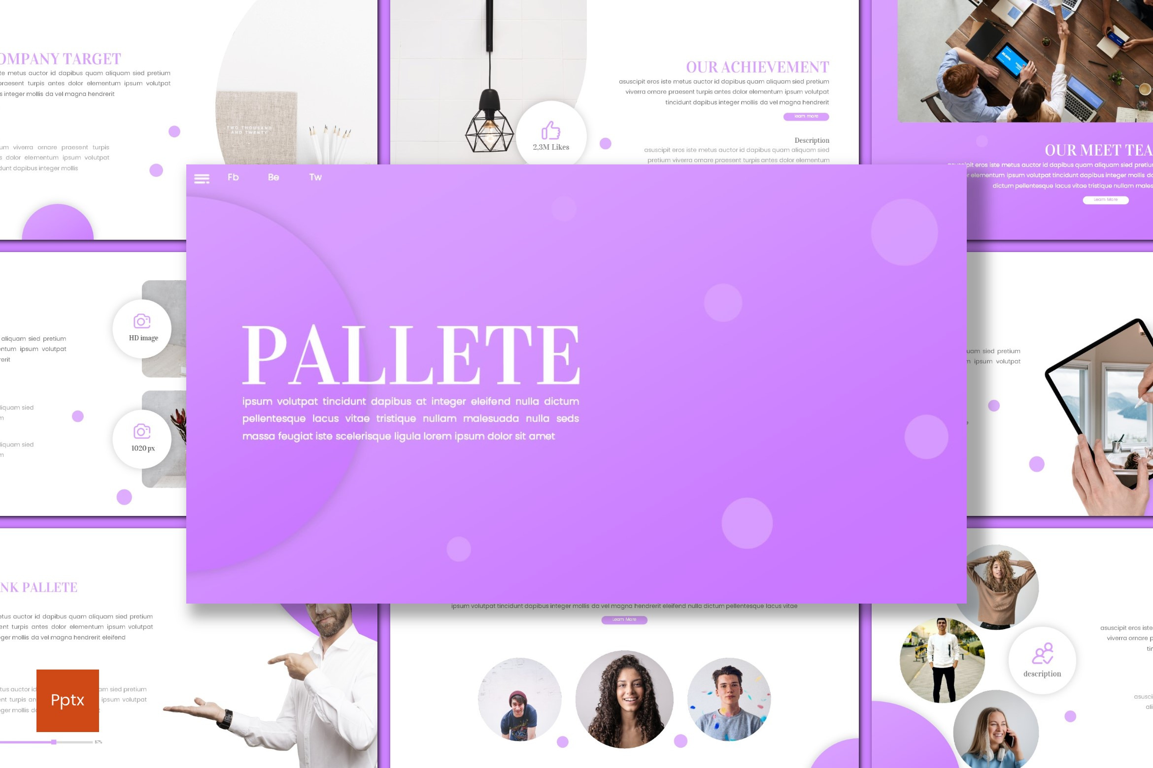 Pallete - Powerpoint Template, a Presentation Template by inspirasign