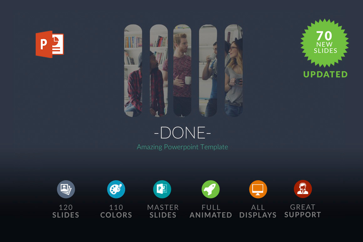Done | Powerpoint (Updated), a Presentation Template by Zacomic Studios