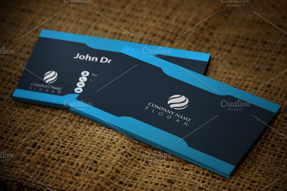 Cardish Business Card Template, a Business Card Template by Dueza.Com ...
