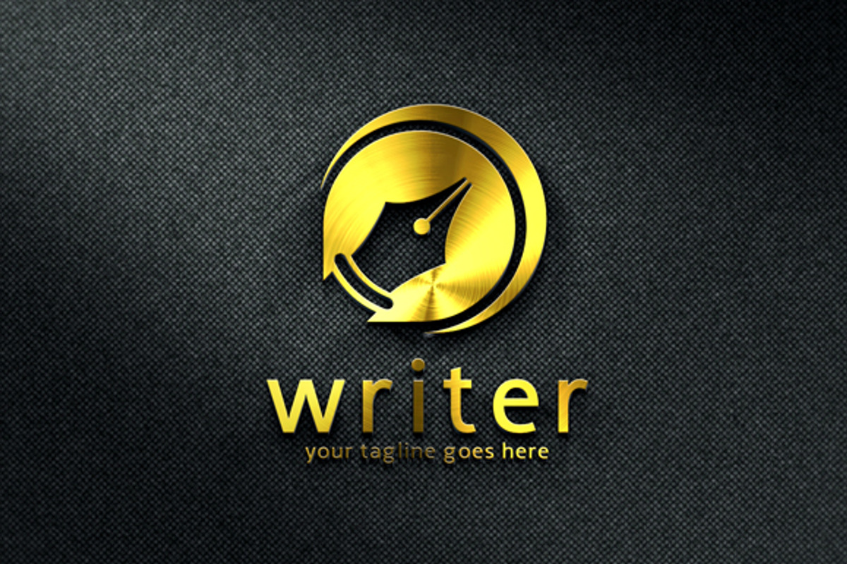 Writer Logo, a Branding & Logo Template by gunaonedesign