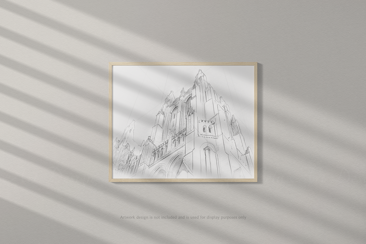 4x5 Frame Mockup Landscape