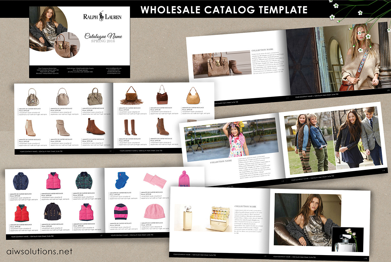 Product Catalog ID04, a Magazine Template by AIW SOLUTIONS