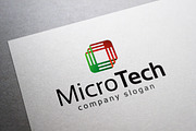 Micro Tech Logo, a Branding & Logo Template by EmilGuseinov