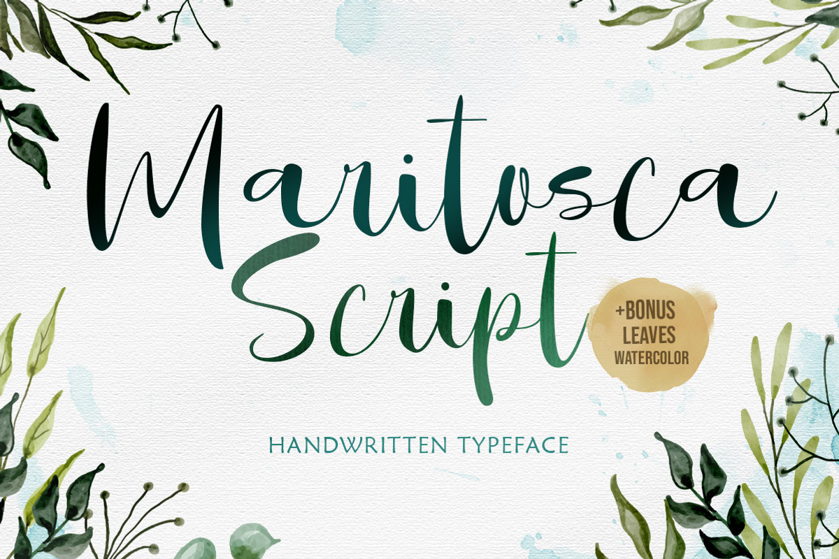 Maritosca Script, a Script Font by Letterhend Studio
