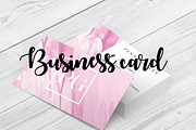 Feminine Business card design | Business Card Templates ~ Creative Market