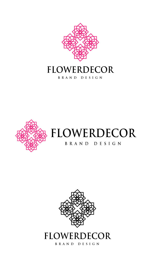 Flower Décor Logo, a Branding & Logo Template by Mariyana