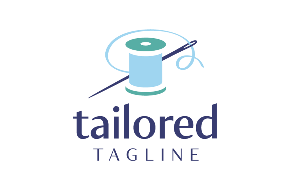 Tailored Logo, a Branding & Logo Template by brandphant