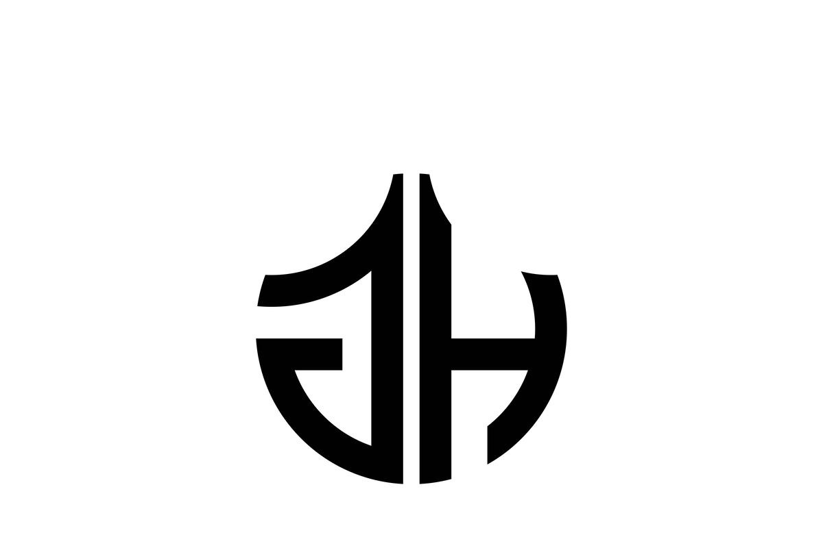 JH Logo design vector template, a Branding & Logo Template by xcoolee